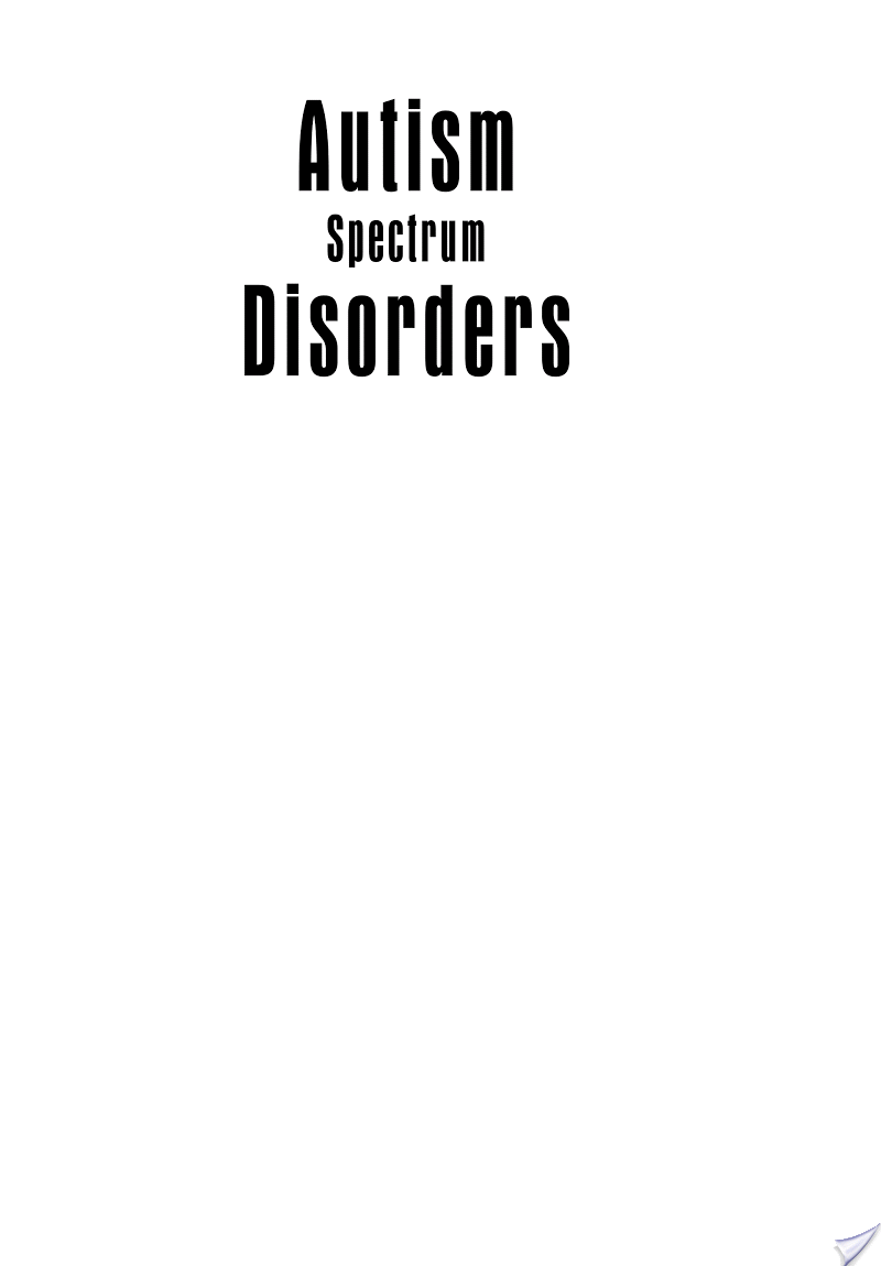 Autism Spectrum Disorders - Book Review | Open Education Initiative